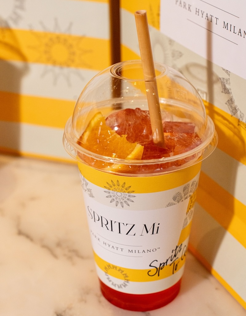 Spritz Mi: L'Aperitivo Milanese da Asporto, firmato Park Hyatt ...